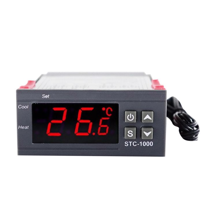 (DRGQ) LED Digital Temperature Controller Thermostat AC 110-220V 10A ...