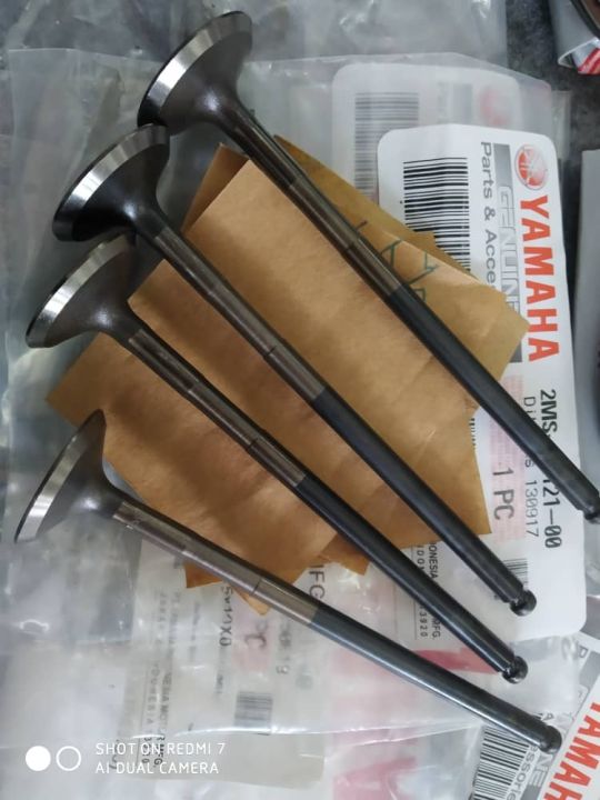 YAMAHA R3 YZF-R3 MODIFIED R25 VALVE IN & EX 1 SET (8PCS) (ORIGINAL100 ...