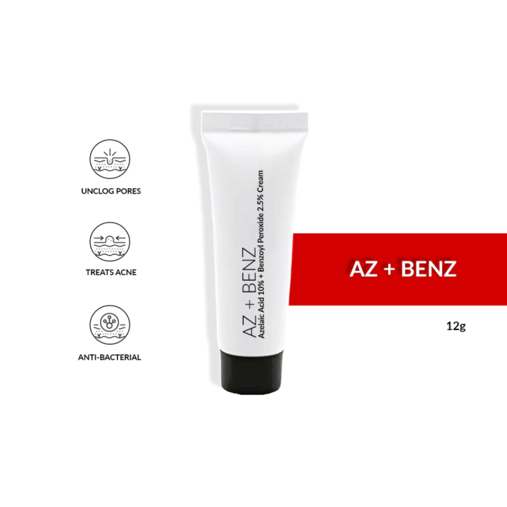 Azelaic+Benzoyl SkinFX AZ + BENZ Cream | Lazada PH
