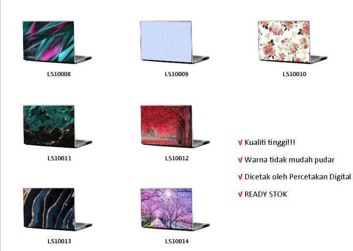 Wholesale Laptop Sticker DIY Skin For Removable (Ready Stock) | Lazada