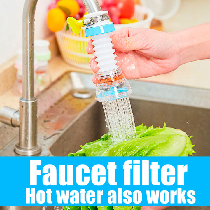 Universal kitchen faucet filter Faucet Extender Water Tap Head Spouts ...