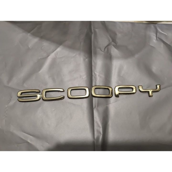 emblem logo scoopy 2021-2022 original gold | Lazada Indonesia