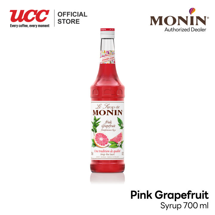 MONIN Pink Grapefruit Syrup น้ำเชื่อมกลิ่นพิ้งเกรปฟรุต 700ml. | Lazada ...