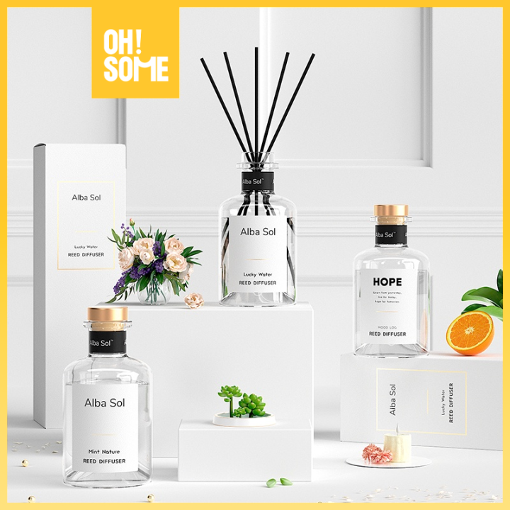 OHSOME - Alba Sol/Lavendale Reed Diffuser Pengharum Ruangan 150ml ...
