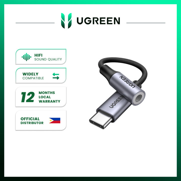 UGREEN USB C to 3.5mm Headphone Adapter for Android - PH | Lazada PH