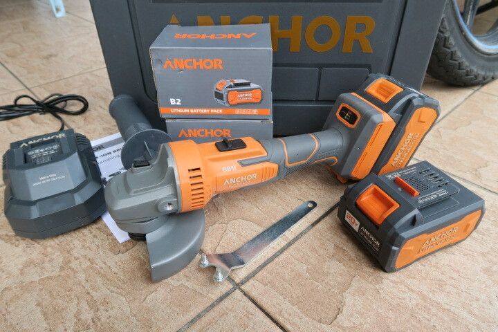 Anchor 20V Lithium-ion (4-inch) 100mm Brushless Angle Grinder | Lazada