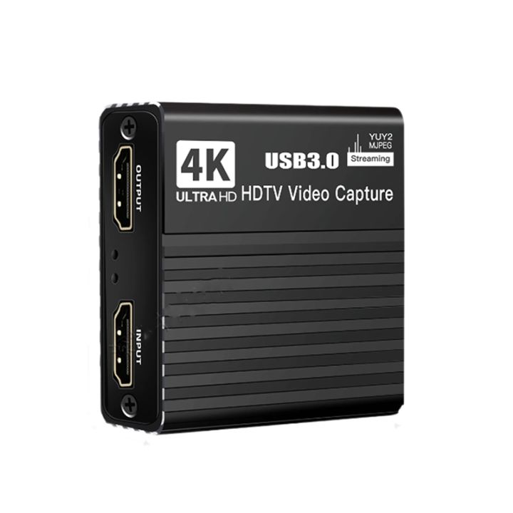 Video Recording Box 4k 1080p 60FPS HD Compatible USB 3.0 Multi ...