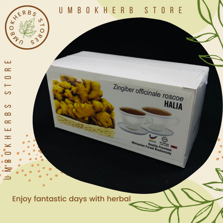 TEH HALIA 30 UNCANG (GINGER TEA) | Lazada