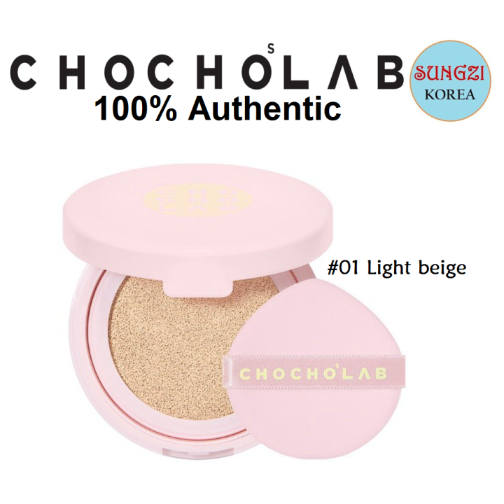 CHOCHO'S LAB Cover Capture Cushion 11g #01 light Beige Korean Cosmetics ...