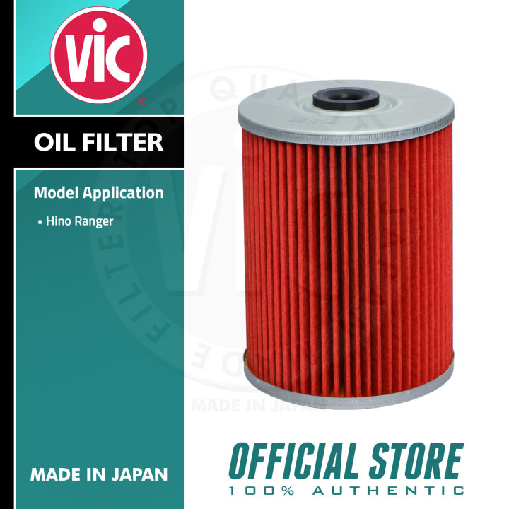 VIC Oil Filter O-618 For Hino W06D | Lazada PH