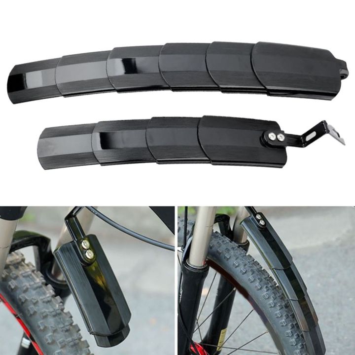 Retractable Plastic Bike Mudguard Set Compatible with 26 and 275 Inch ...
