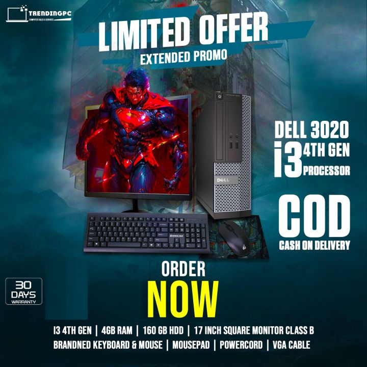 DESKTOP PACKAGE I3 2ND GEN / 4TH GEN / 6TH GEN / REFURBISHED ...
