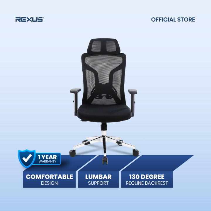 Rexus Ergonomic Office Chair Kursi Kantor NC-4 / NC4 | Lazada Indonesia