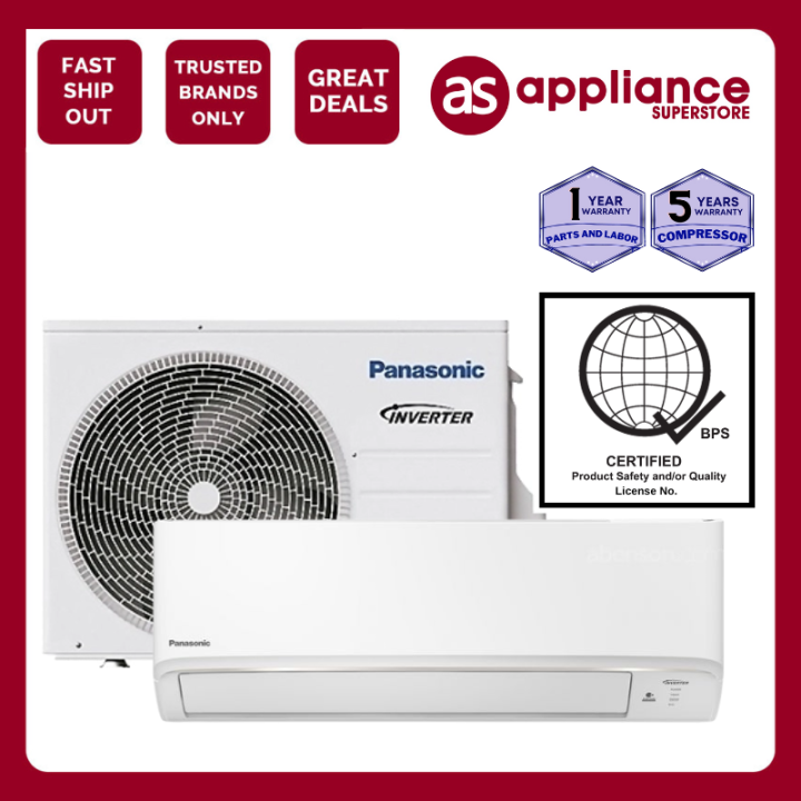 Panasonic 1HP Premium Inverter Wall Mounted Split Type Aircon (NanoE-X ...