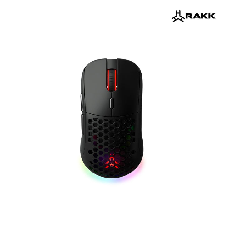 RAKK TALAN Wireless Gaming Mouse PAW3335 Sensor Huano Blue 20M Switch ...