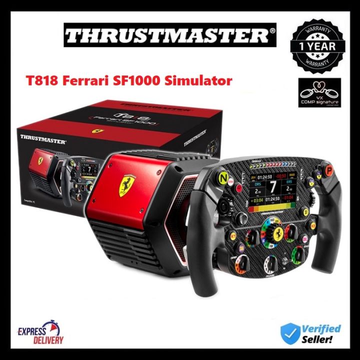 THRUSTMASTER TM T818 FERRARI SF1000 SIMULATOR 2960911 | Lazada