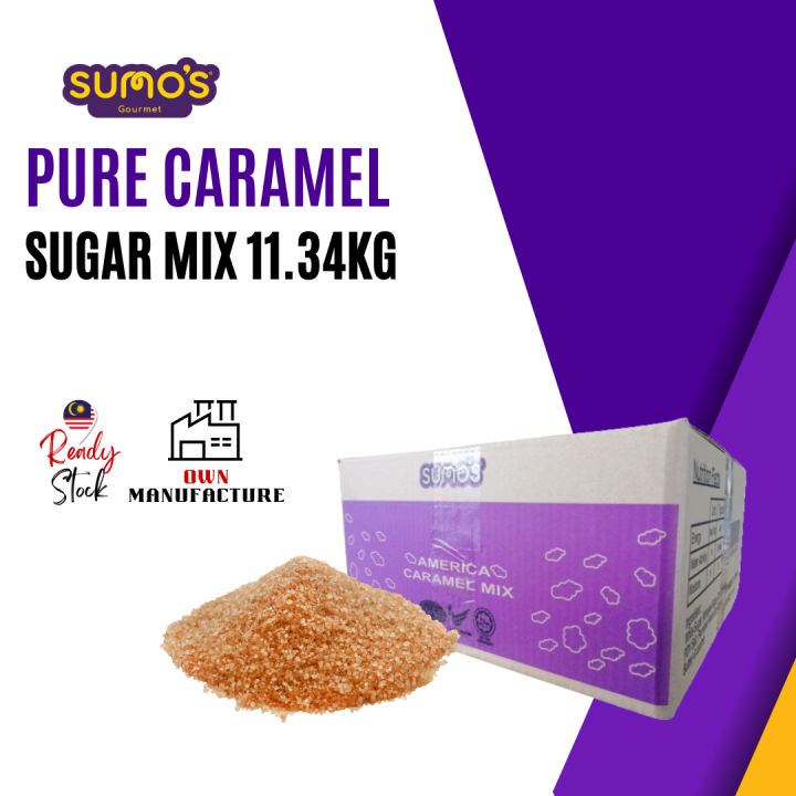 Sumo's Pure Caramel Sugar Mix For Popcorn Coating (11.34kg) HALAL | Lazada