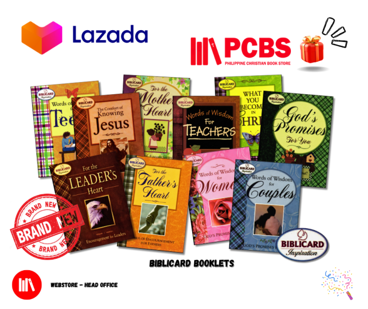 PCBS Biblicard Series (BIBLICARD BOOKLETS/INSPIRATIONAL BIBLE VERSES ...