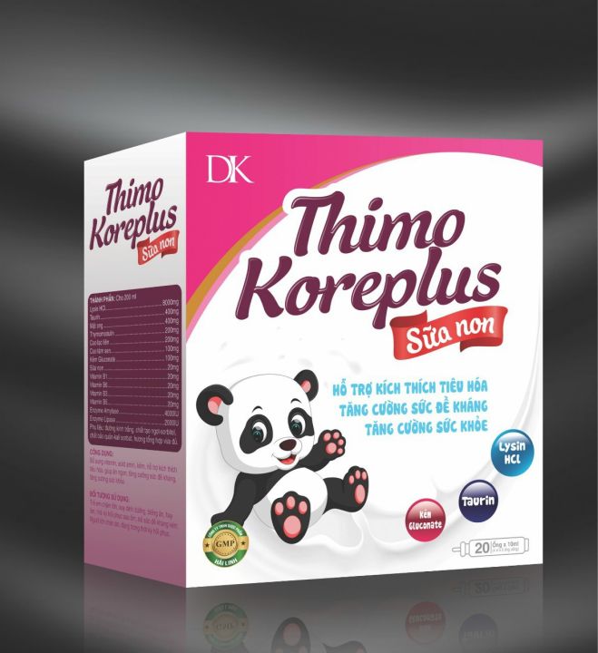 Siro Thimo Koreplus Bổ Sung Kẽm, Lysin, Thymomodulin Giúp Bồi Bổ Sức ...