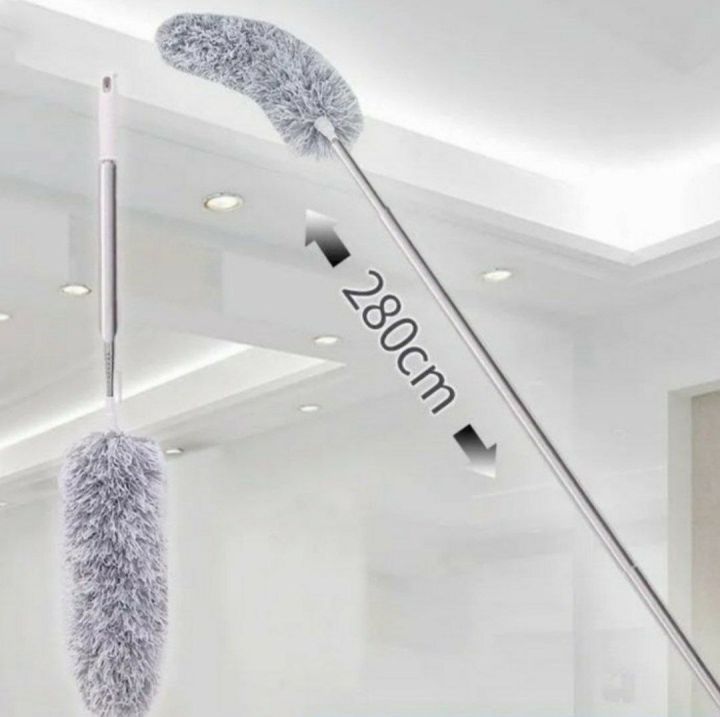 Microfiber Feather Duster Extendable and Bendable QS | Lazada Indonesia
