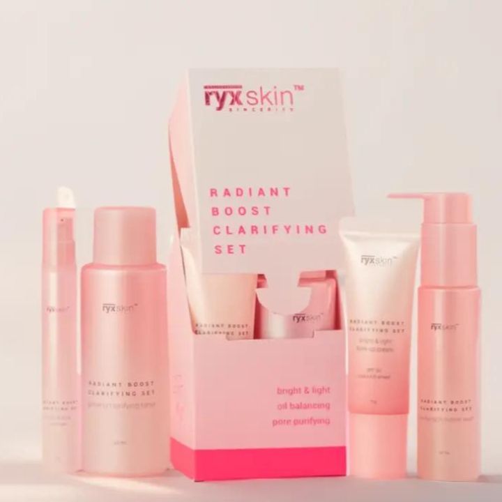 Ryx Skin Sincerity Radiant Boost Clarifying Set Korean Formulation ...