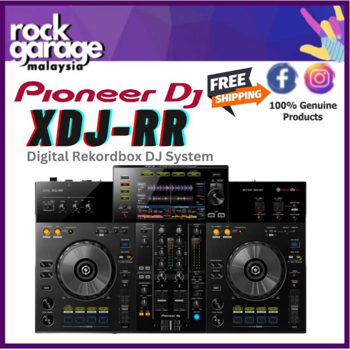 Pioneer DJ XDJ-RR Digital Rekordbox DJ System (XDJ RR/XDJRR) | Lazada
