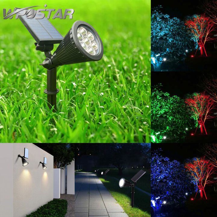 LED Garden Lamp Solar Outdoor Lighting Waterproof Lawn Lights Landscape ...