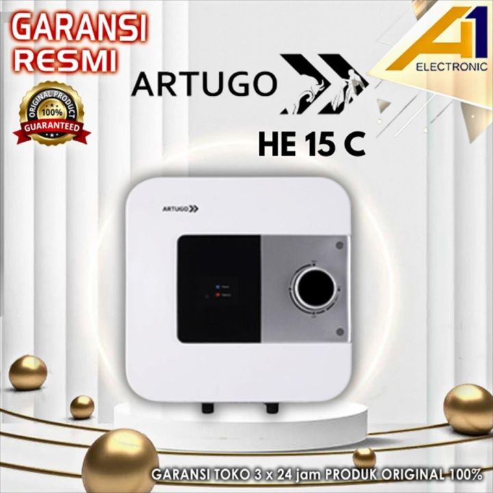 ARTUGO Water Heater HE 15 C / HE 15C / HE15C , 15 Liter 300 Watt ...