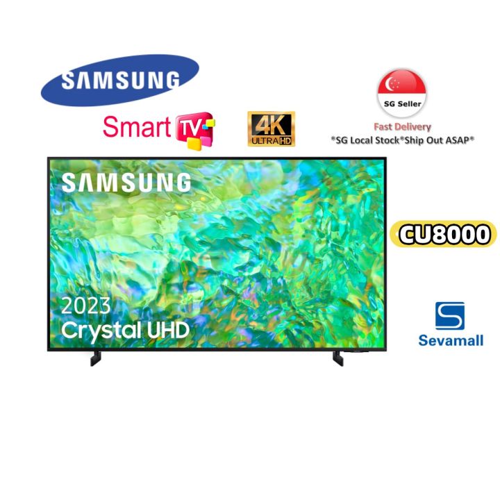 SAMSUNG Crystal UHD 4K CU8000 Series 50CU8000 55CU8000 65CU8000 ...