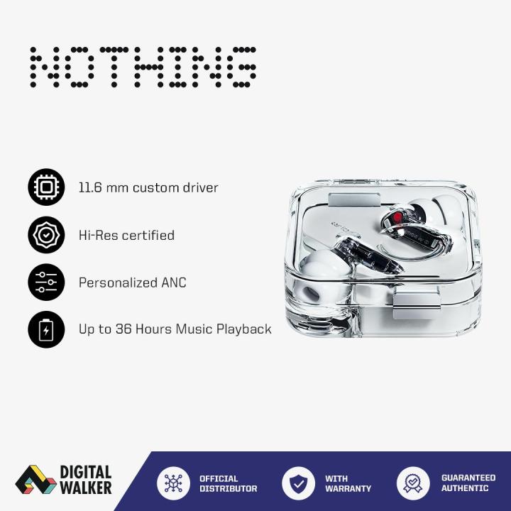 [Digital Walker] Nothing Ear (2) True Wireless | Lazada PH