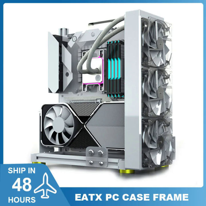 MOD Desktop PC Cabinet EATX PC Case Open Frame,Water Cooling Computer ...