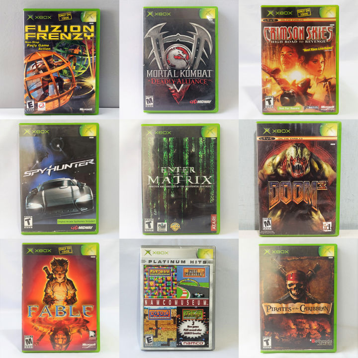 OG Xbox Games - REGION: NTSC-U/C Only - Used Original CD Discs ...