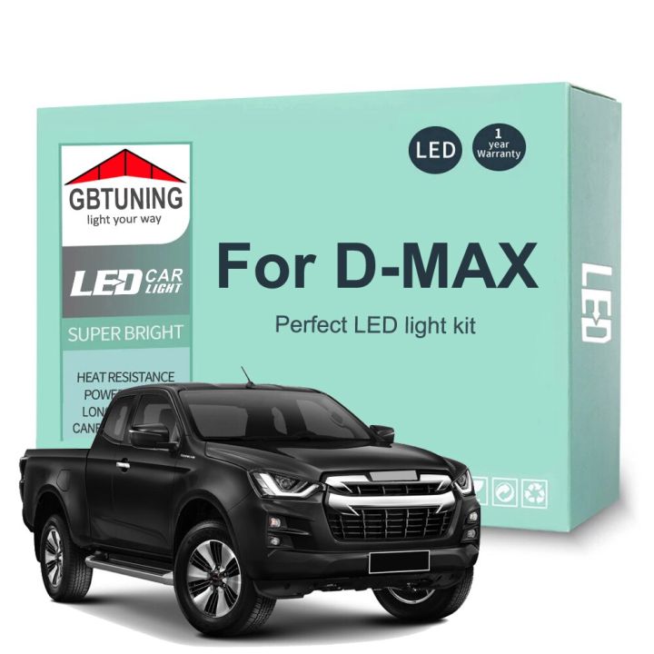 8 cái đèn Led nội thất bộ bóng đèn cho ISUZU D-MAX DMAX 2002-2015 2016 ...