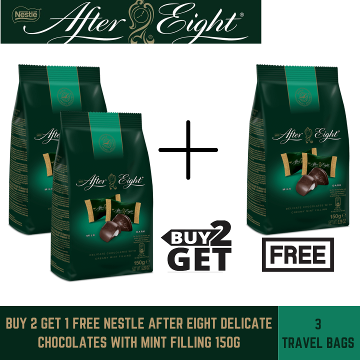 Nestle After Eight Delicate Chocolates With Mint Filling 150g | Lazada PH