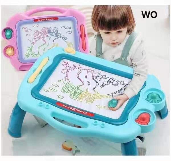 Kids Drawing Board Table Colored Graffiti Drawing Board Doodle Board | Lazada PH