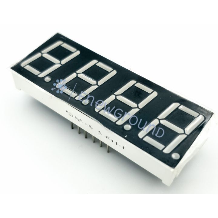 Seven segment display (4 digits, Red, 0.56 inch, common cathode) | Lazada