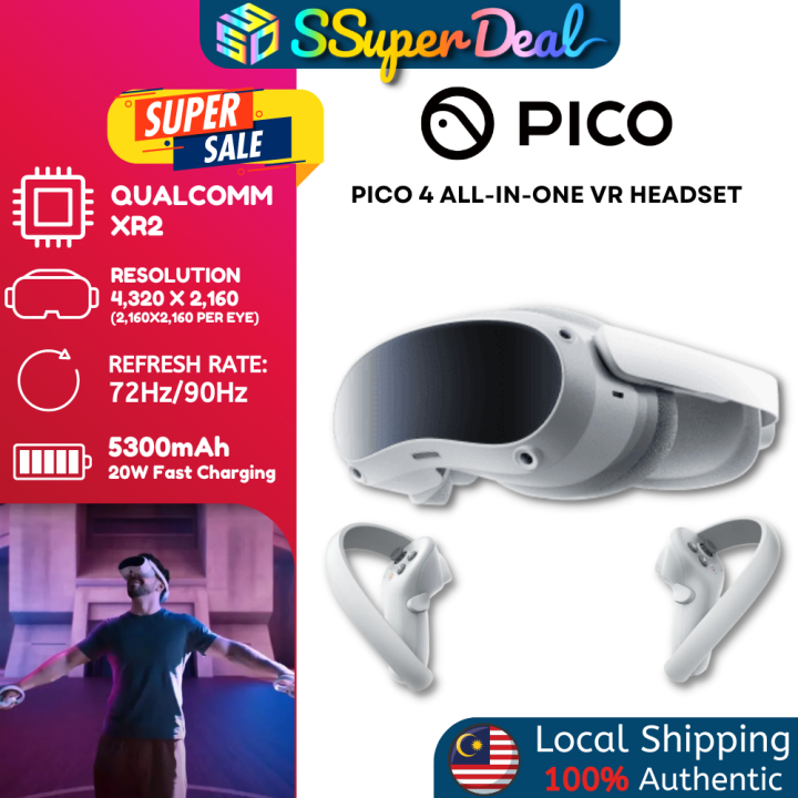 PICO 4 All-in-one Virtual Reality Standalone VR Headset | Lazada