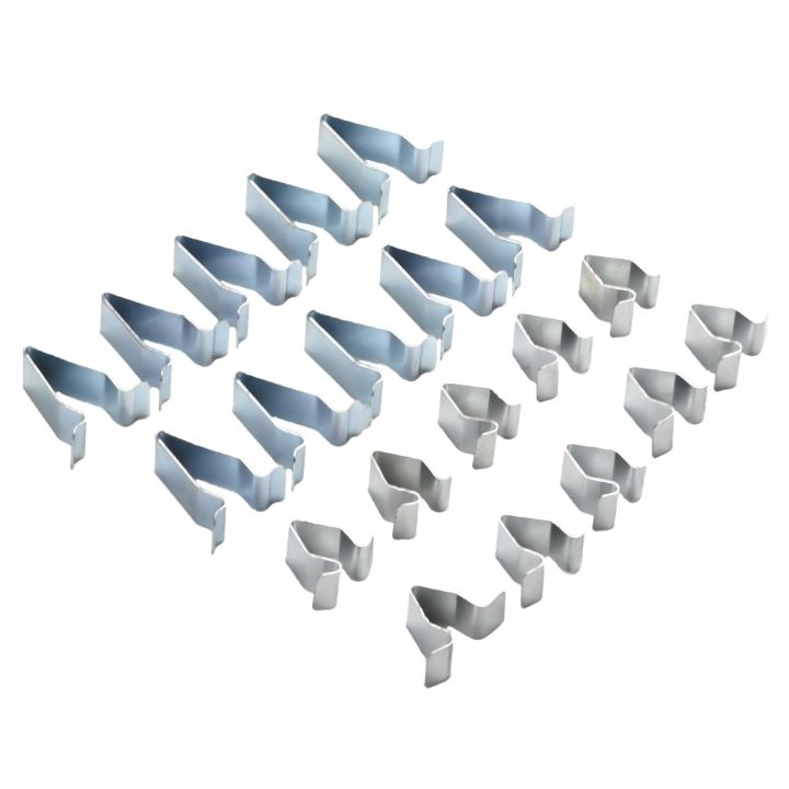 【Smart EL Store】 Reliable Silver Metal Spring Trim Clip Car Retainer ...