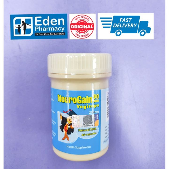 Big Promo NeuroGain 90 DHA KIDS fish oil neuro gain kids ( 60's ) | Lazada