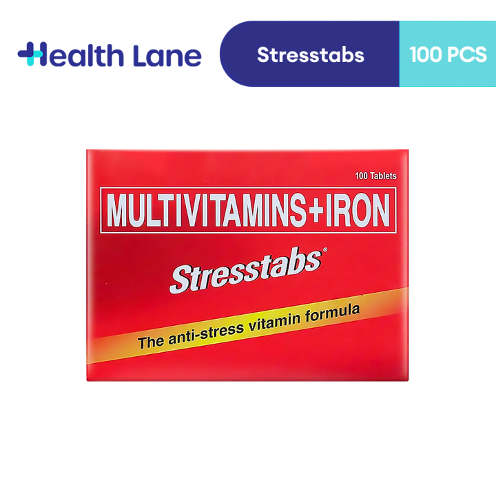 Stresstabs Multivitamins Box of 100 Tablets | Lazada PH