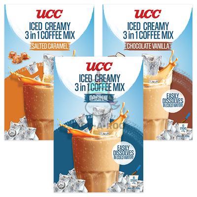 UCC Iced creamy Coffee Mix 3 in 1 | Assorted Flavor | salted caramel ...