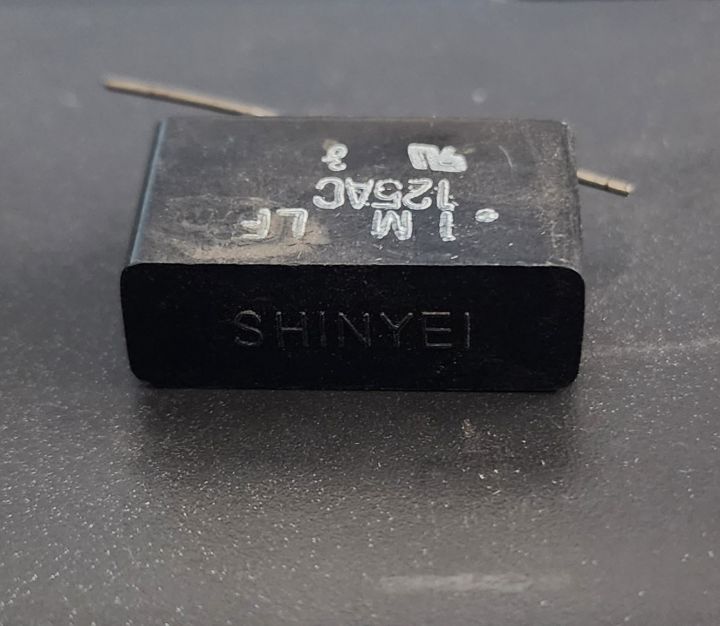 Capacitor Mylar Atau Kapasitor Milar MPP Shinyei 1M LF 125AC | Lazada ...