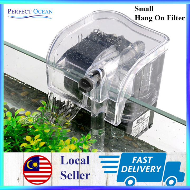 Mini Hang-On Filter Aquarium Penapis Filter Tank 🌊READY STOCK🌊 ...