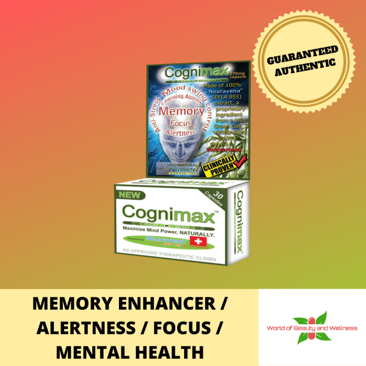Cognimax - for cognitive enhancement (30 caps) Exp: Sept 11, 2026 ...