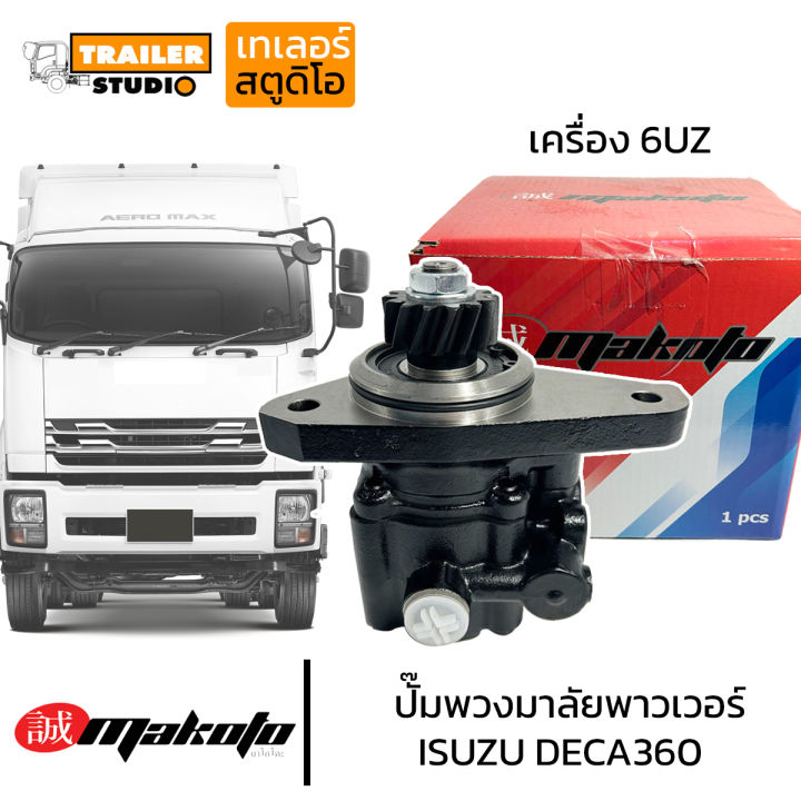 ปั้มเพาเวอร์ ISUZU DECA 360 เครื่อง 6UZ ปั๊มปั่นเพาเวอร์ เดก้า ปั๊มพวง ...