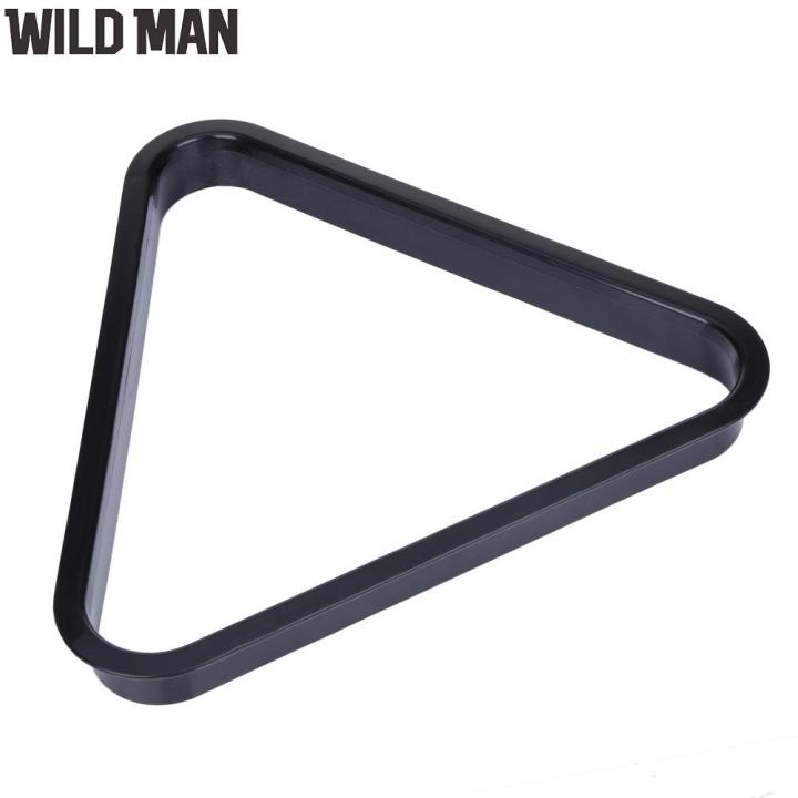 (Ready) Plastic 8 Ball Pool Billiard Table Rack Triangle Rack Standard ...