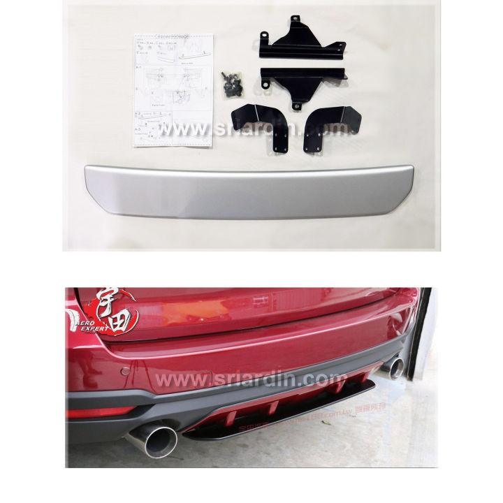Subaru Forester XT '12-'18 ST Style Rear Bumper Diffuser | Lazada