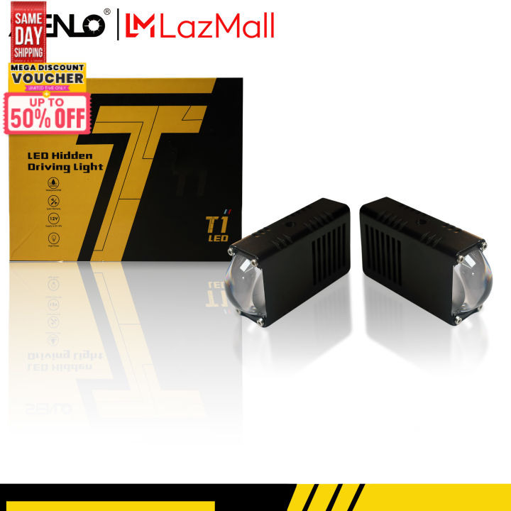 SENLO T1 Plus Mini Driving Light 60 WATTS MDL for Motorcycles Cars W ...