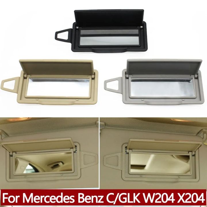 Car Interior Front Sun Shade Makeup Cosmetic Mirror Cover For Mercedes ...