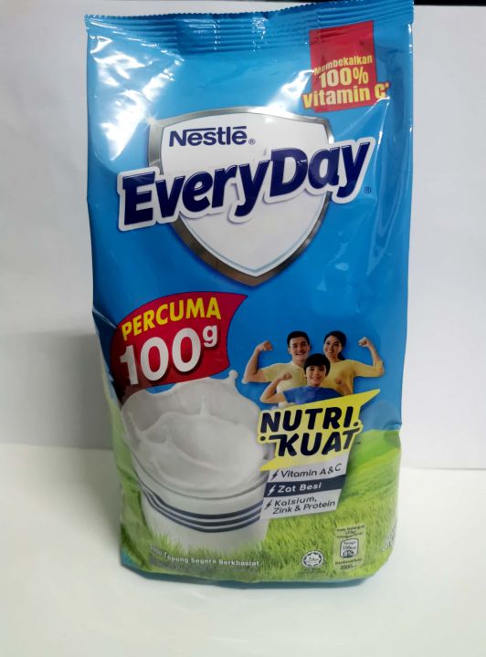 Nestle EveryDay-550gram (Halal)-Susu Tepung Segera Berkhasiat | Lazada